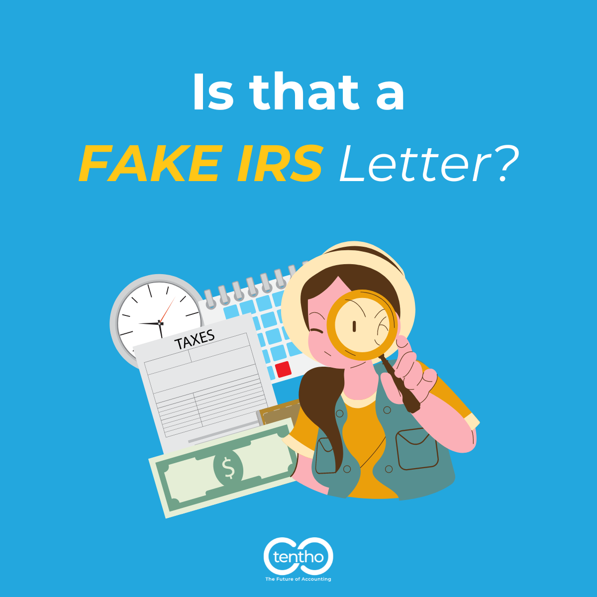 How to identify fake IRS letters | Tentho